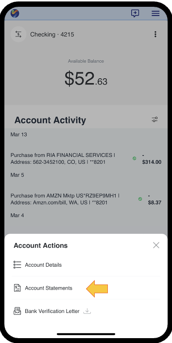 Can I download my Bank Statements?